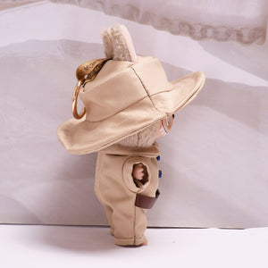 Uniforme Guardabosques Labubu | Ropa Muñeca 17cm